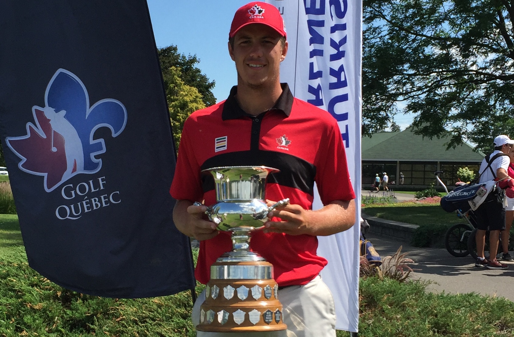 Hugo Bernard wins the Alexander of Tunis - Golf Canada