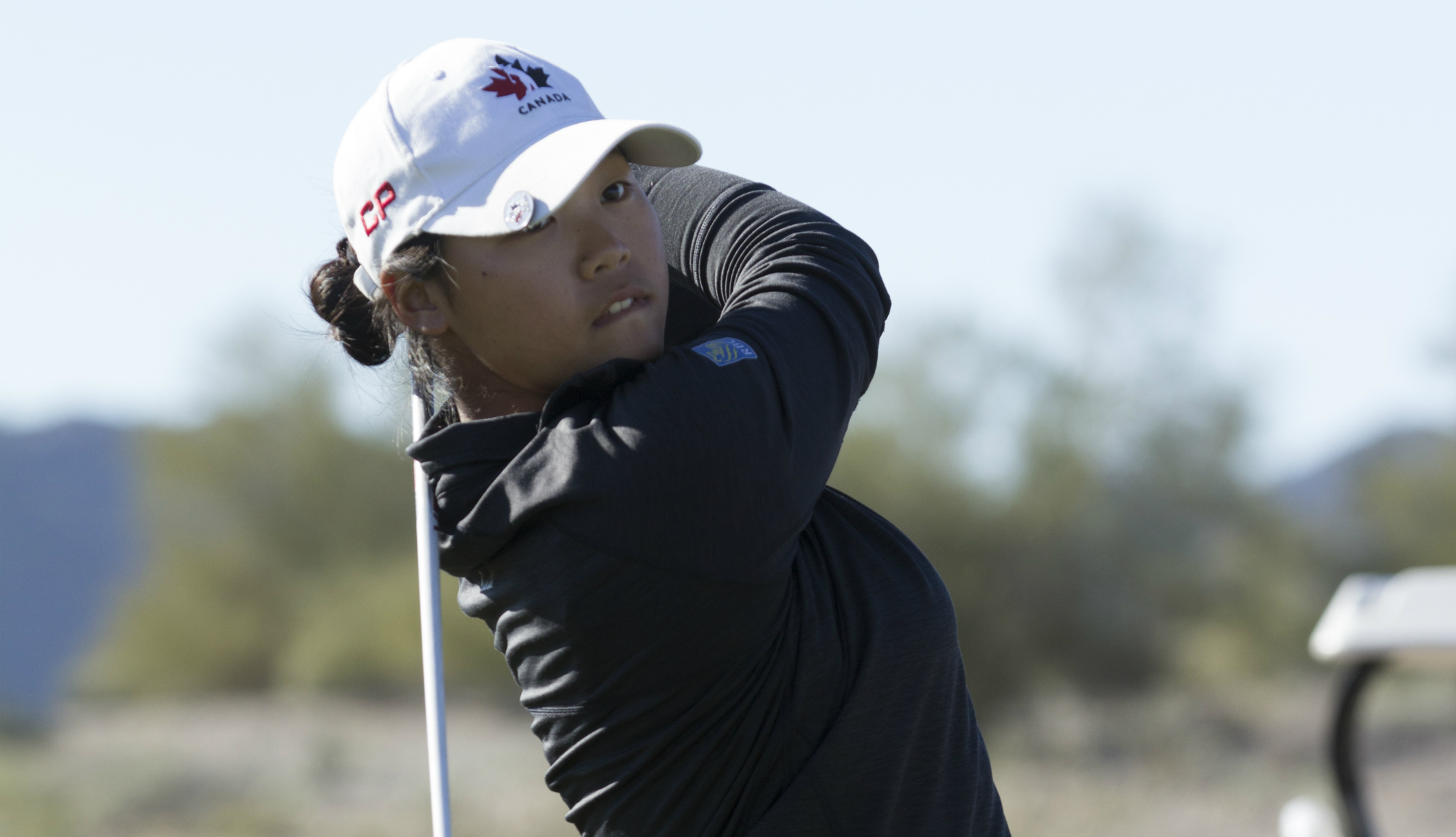 Team Canada’s Monet Chun T2 after 18 holes of Investors Group Ontario ...