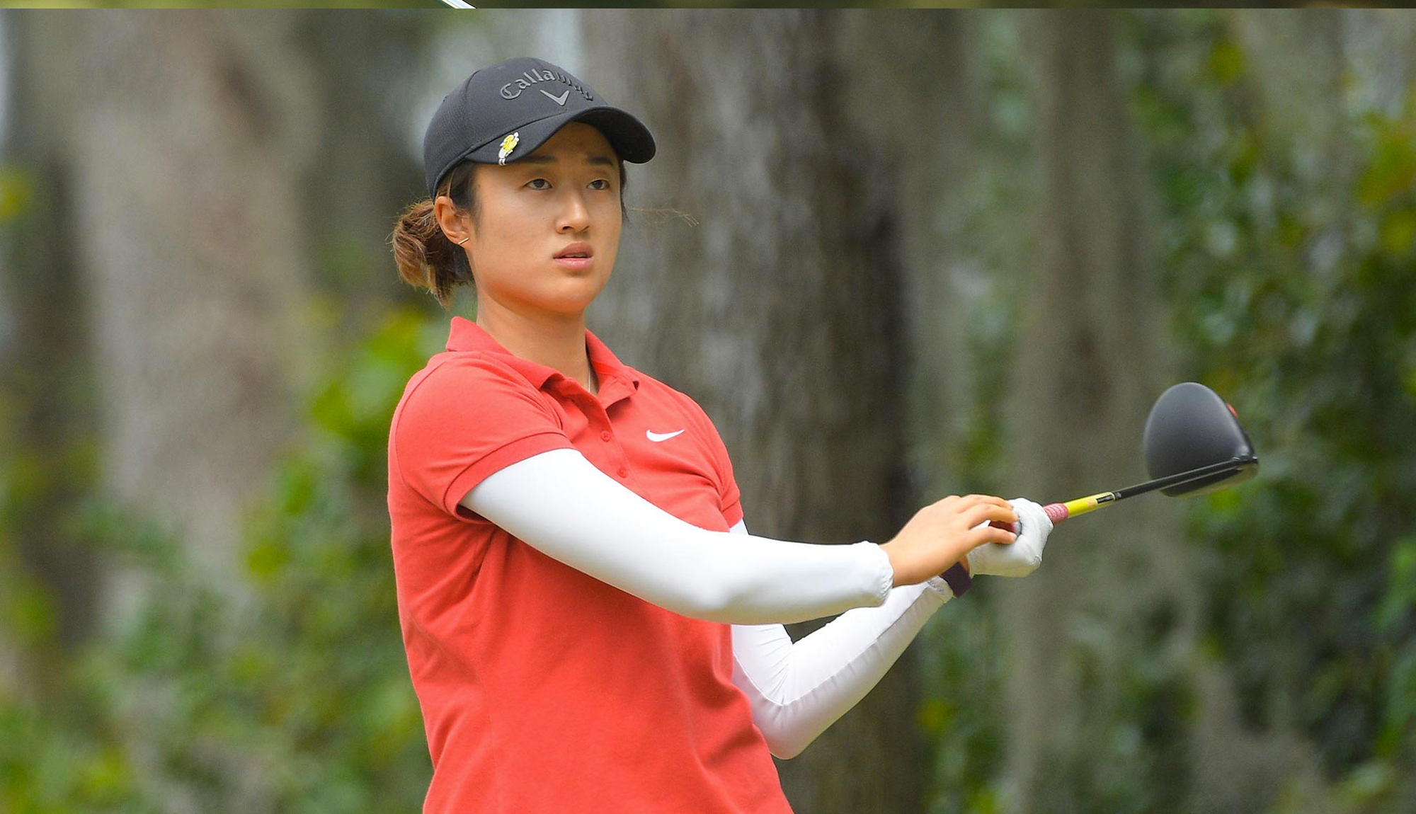 Yu Liu holds clubhouse lead at rain-shortened Symetra Tour Championship ...