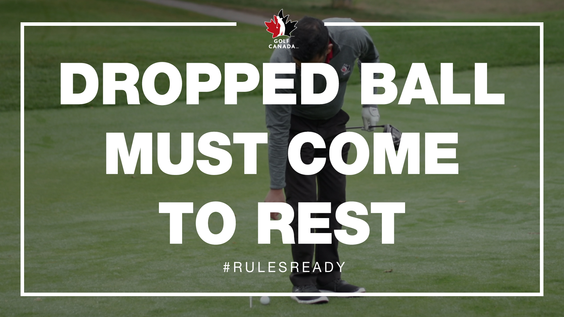Rules of Golf: Dropped ball must come to rest - Golf Canada