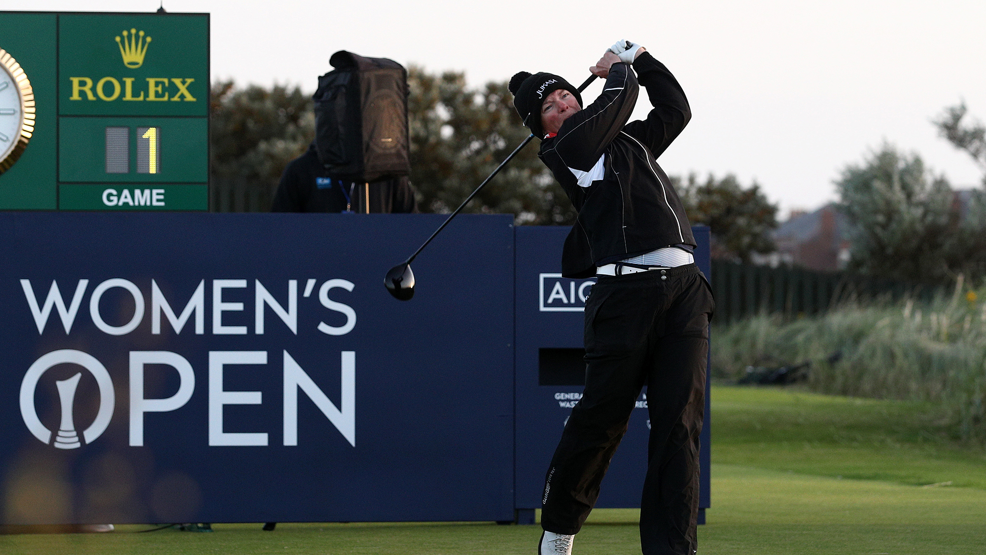 Alena Sharp tied for 4th after first round at Women’s British Open ...