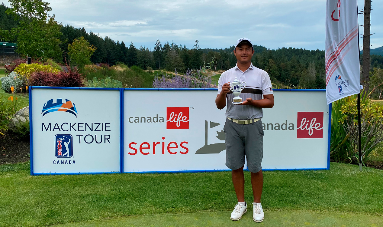 Cao is completely dominant in winning wire to wire - Golf Canada