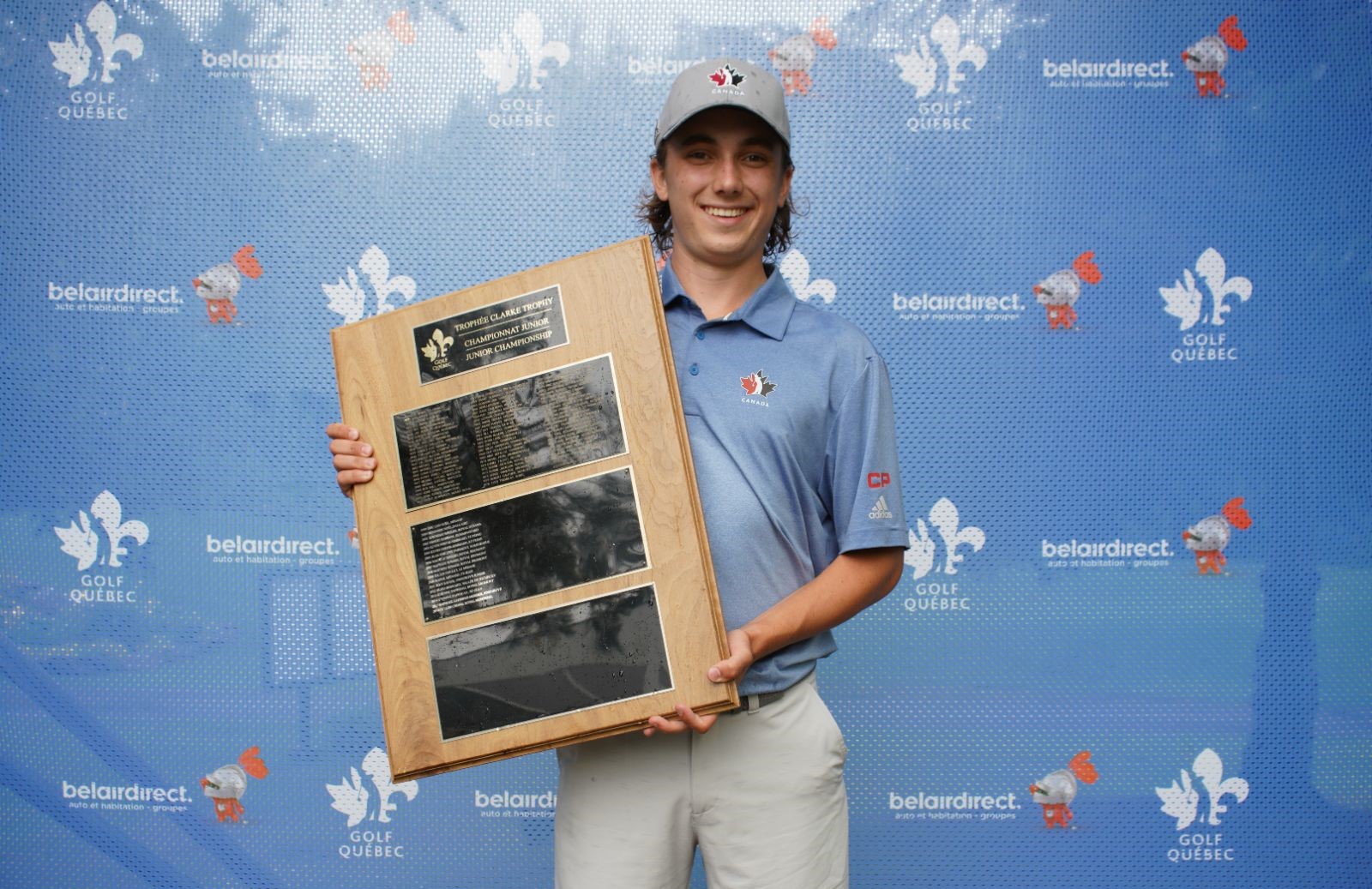 Félix Bouchard, nouveau champion du Québec chez les juniors! - Golf Canada