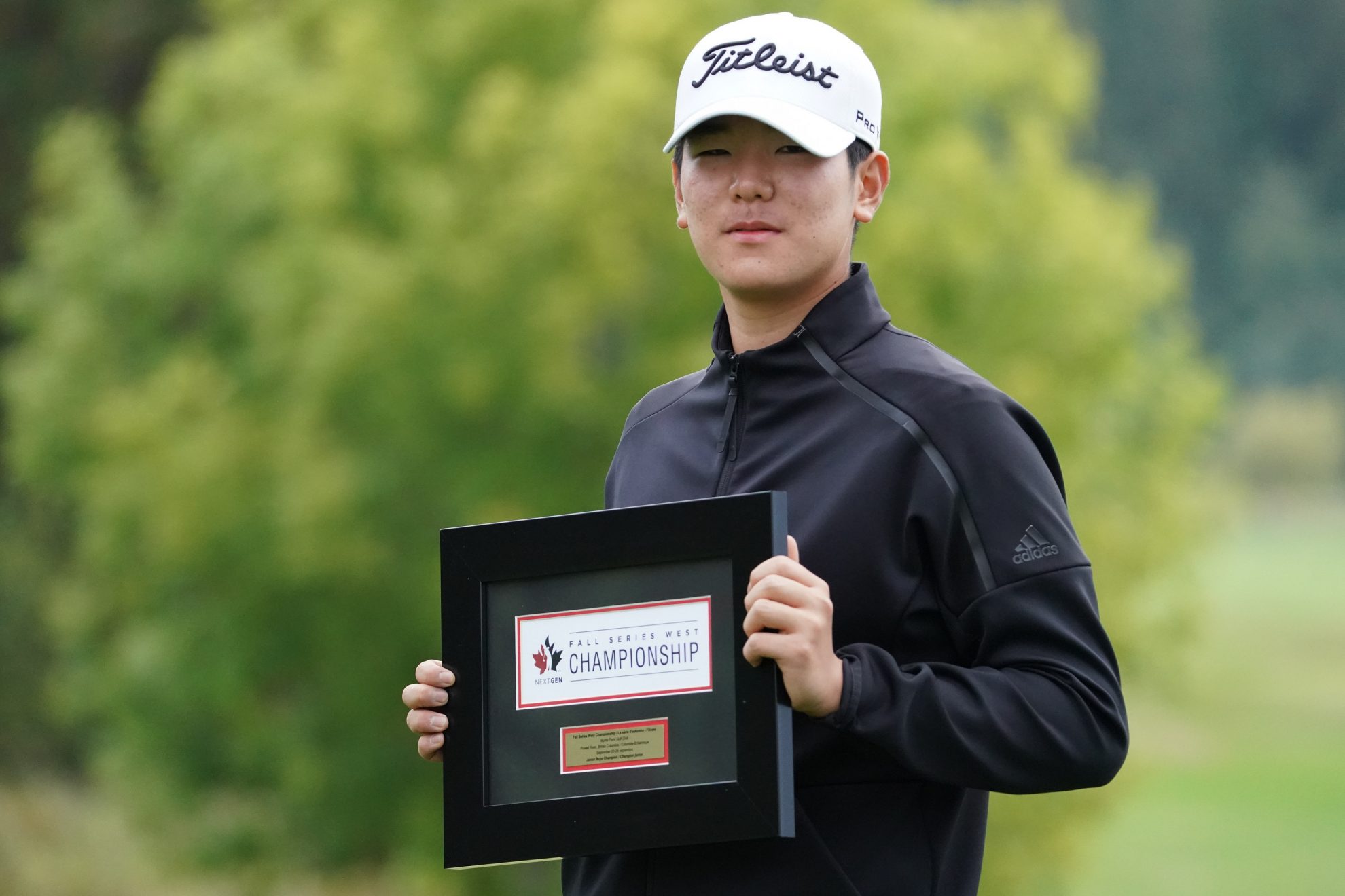 Tina Jiang and Hyunjun Lee crowned champions at NextGen Fall Series West Championship - Golf Canada