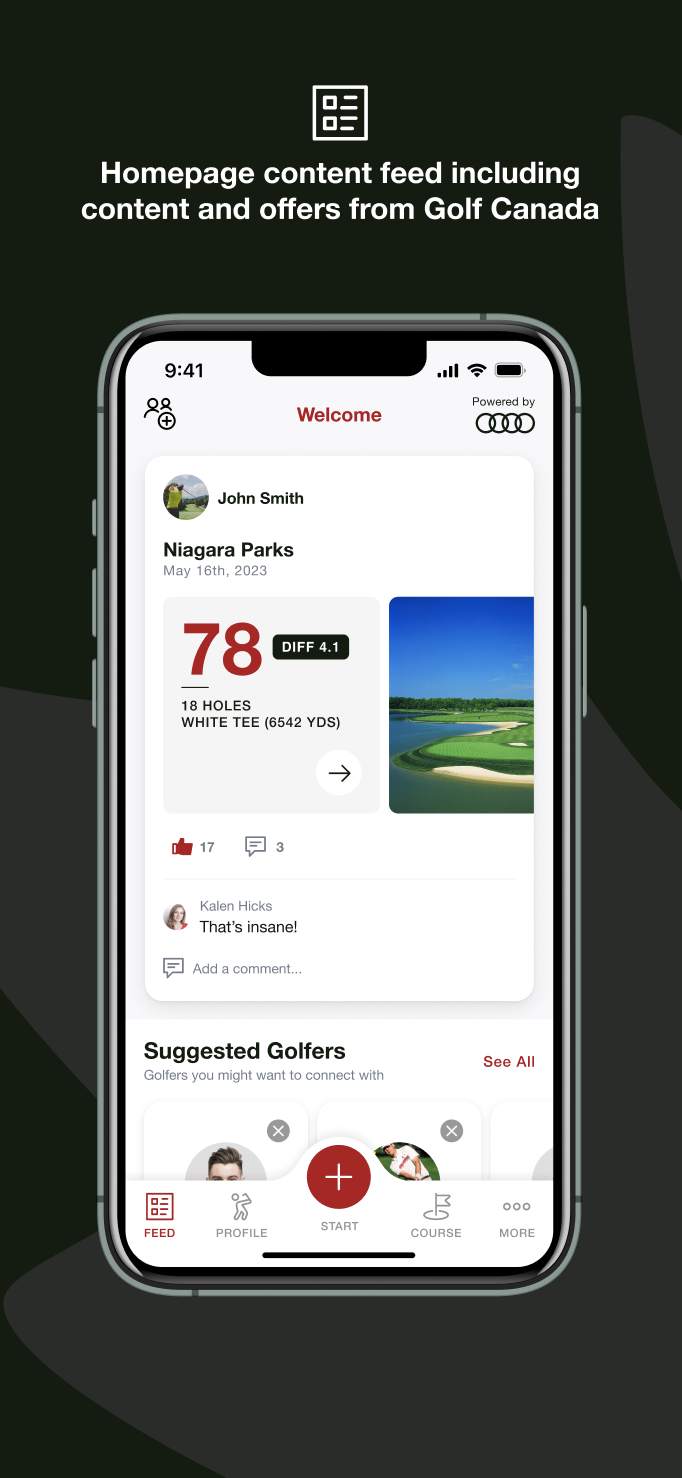 New Golf Canada Mobile App Features Help Golfers Stay Connected Off the ...