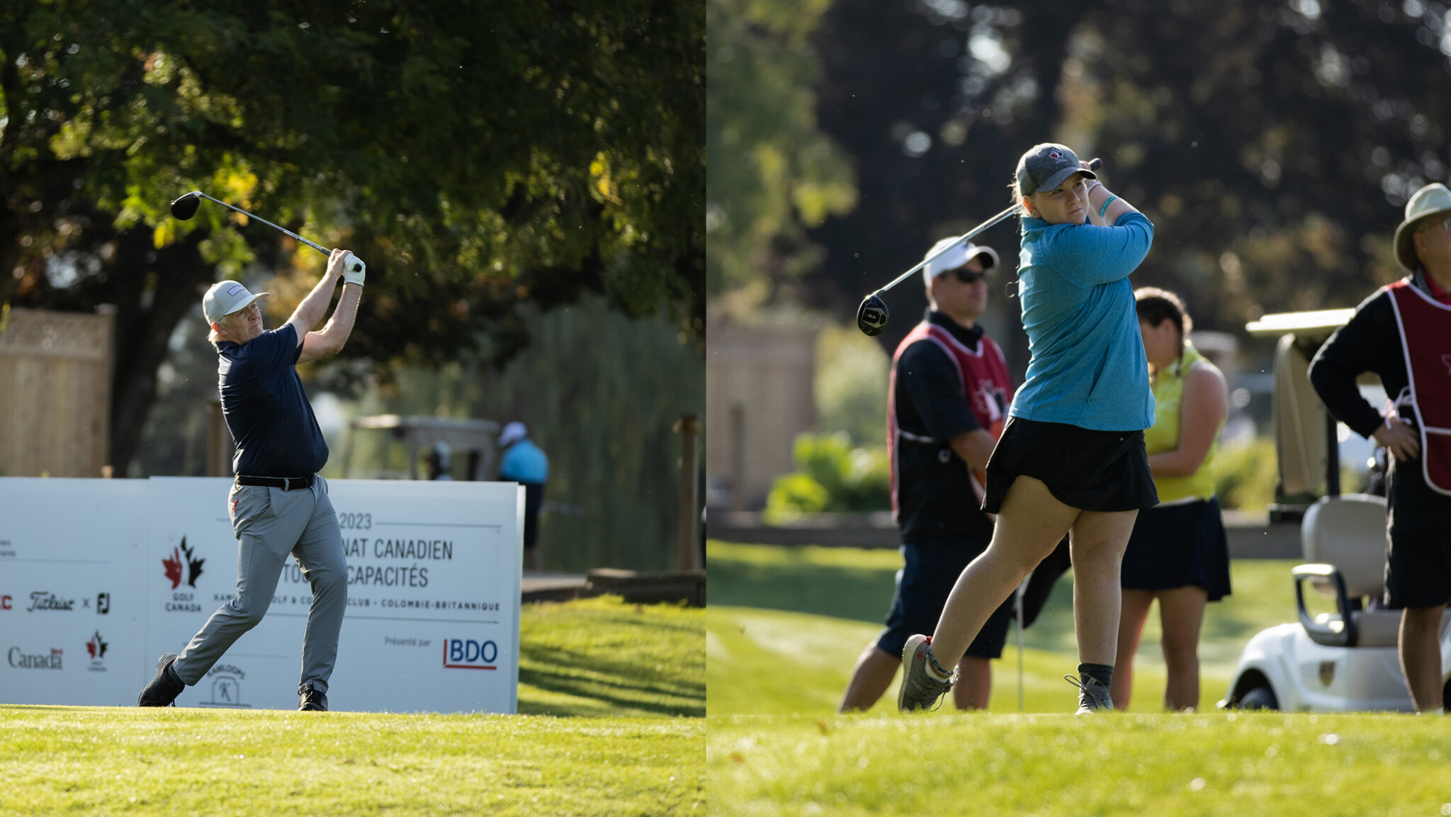 Natasha Stasiuk and Chris Willis lead after opening round of 2023 ...