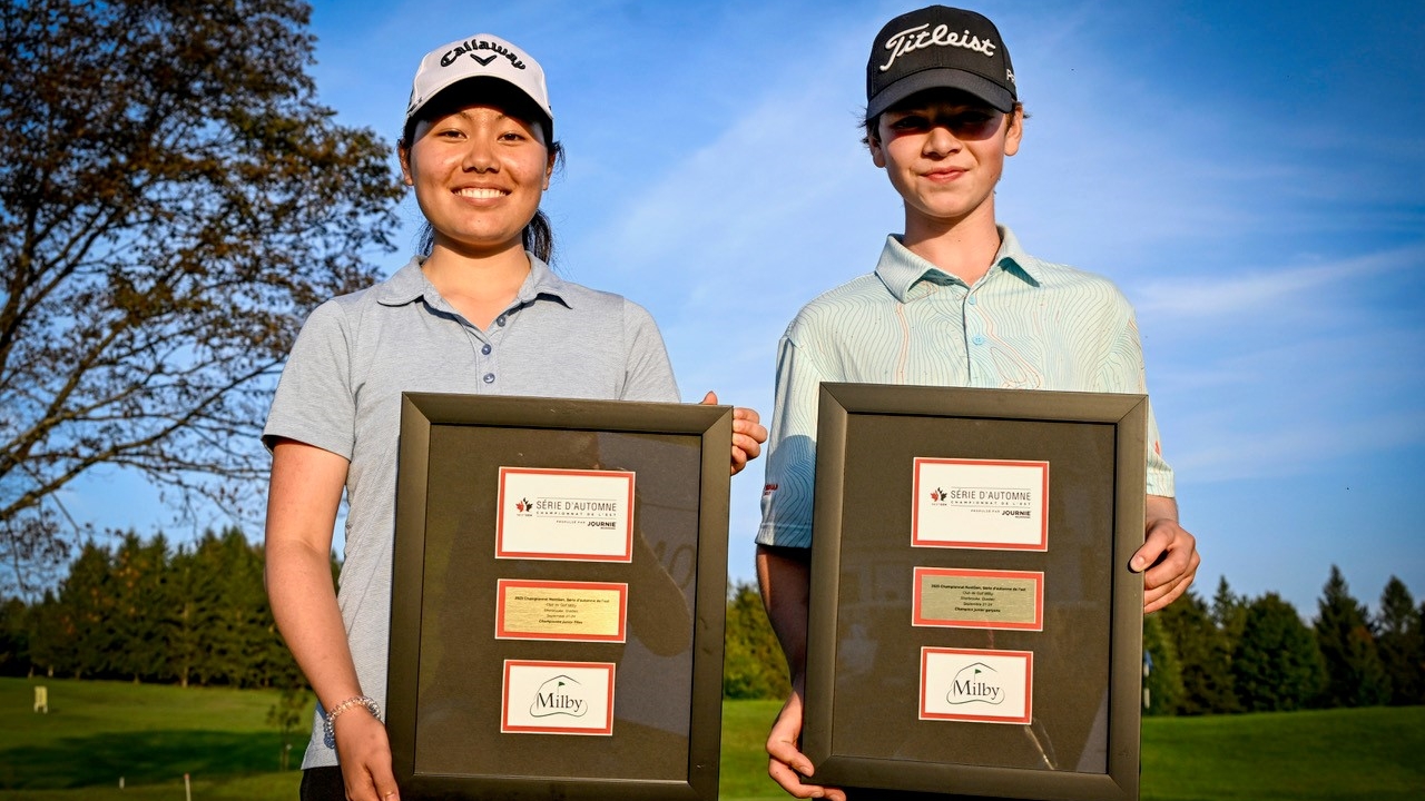 Rosie Bee Kim and Chase Jerome win NextGen Fall Series East Championship - Golf Canada