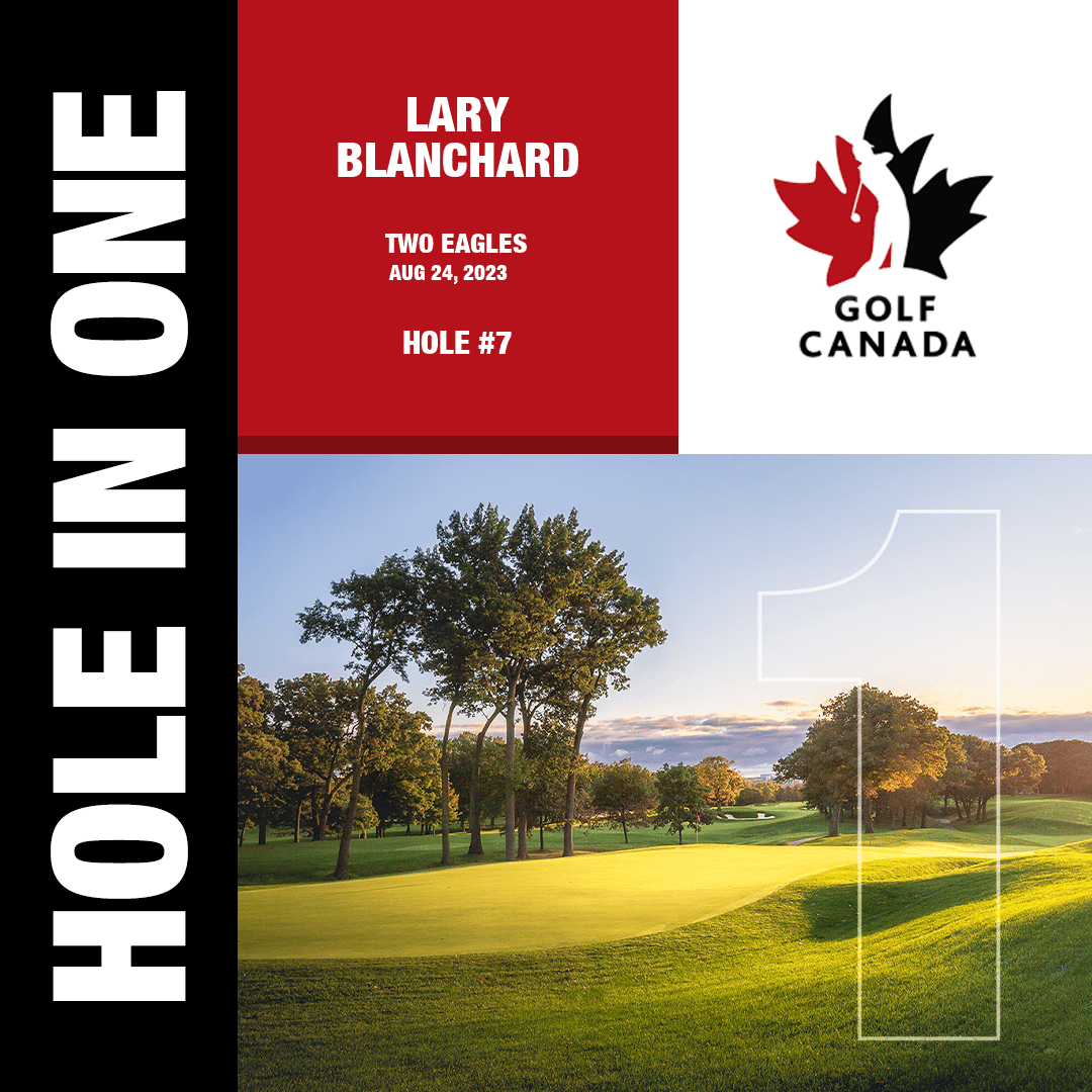 Golf Canada Hole-In-One Report – September 8, 2023 - Golf Canada