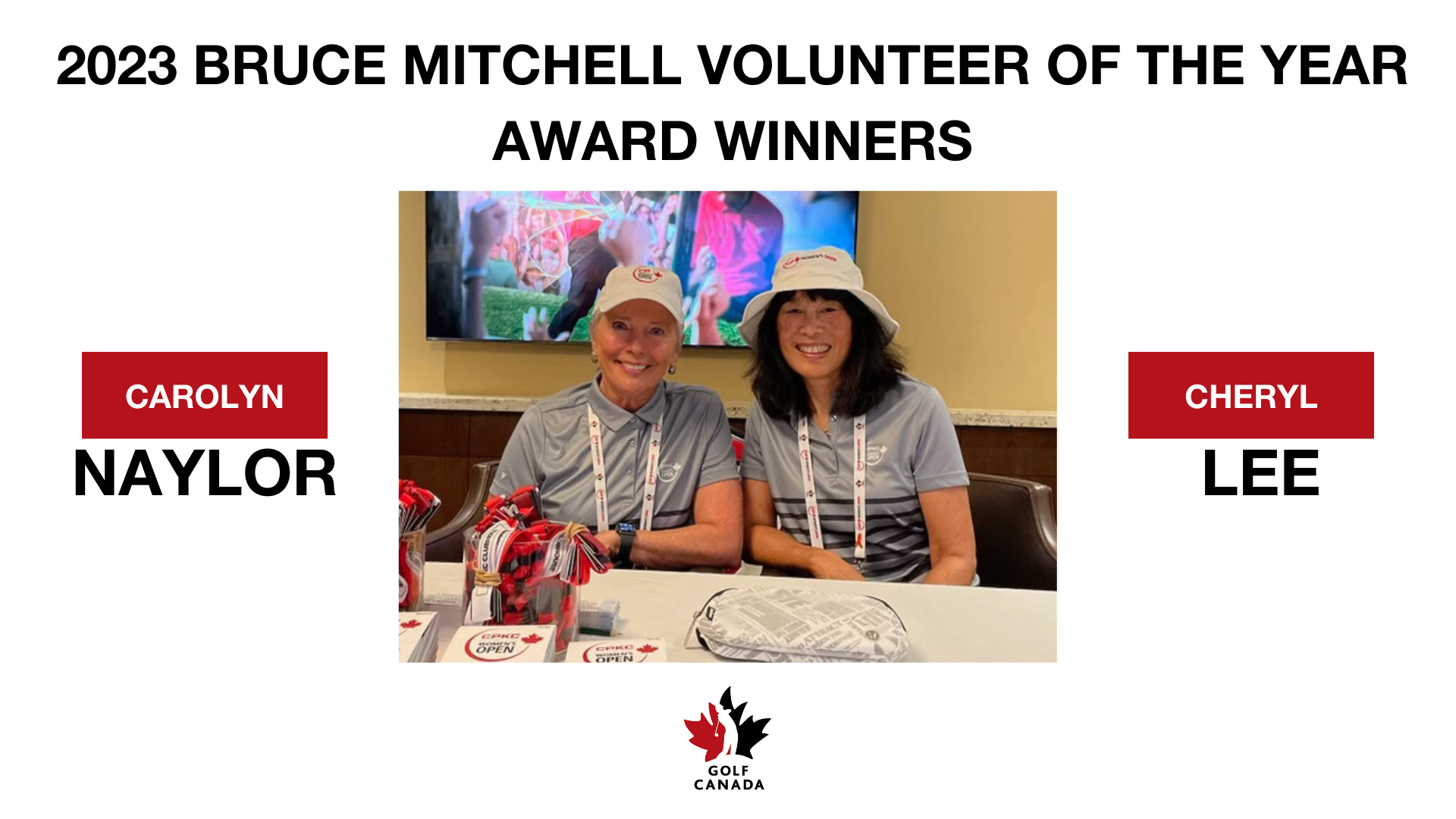 Cheryl Lee and Carolyn Naylor named by Golf Canada as co-recipients of 2023 Bruce Mitchell ...