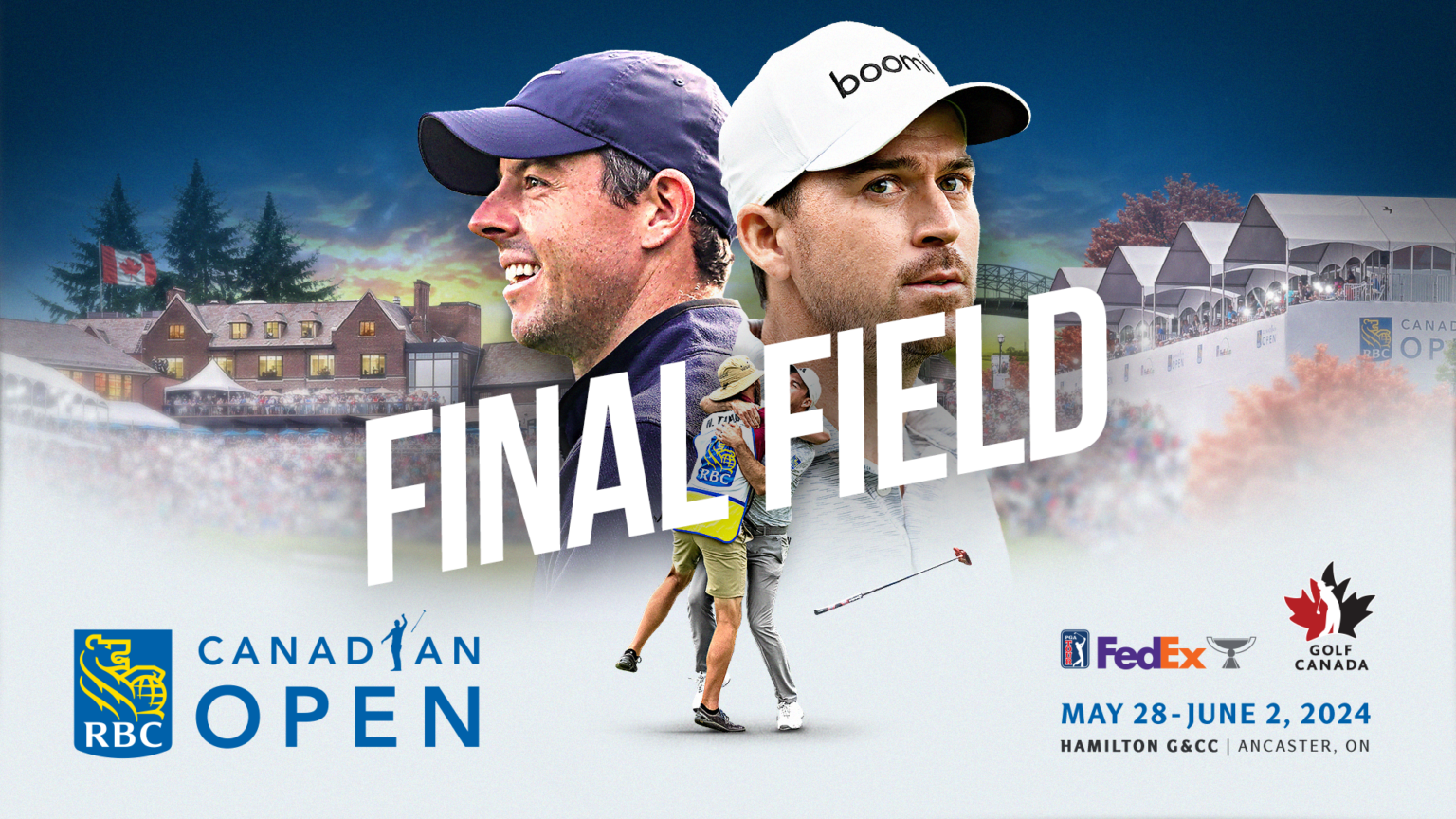 Final Field released for the 2024 RBC Canadian Open - Golf Canada