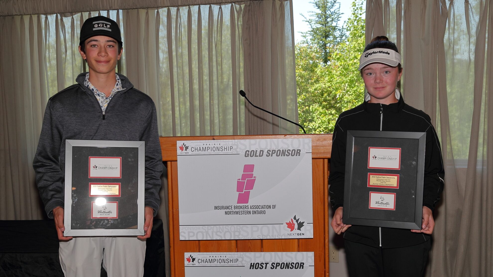 Jeri Lafleche and Ryan Mosher win NextGen Prairie Championship at Whitewater Golf Club - Golf Canada
