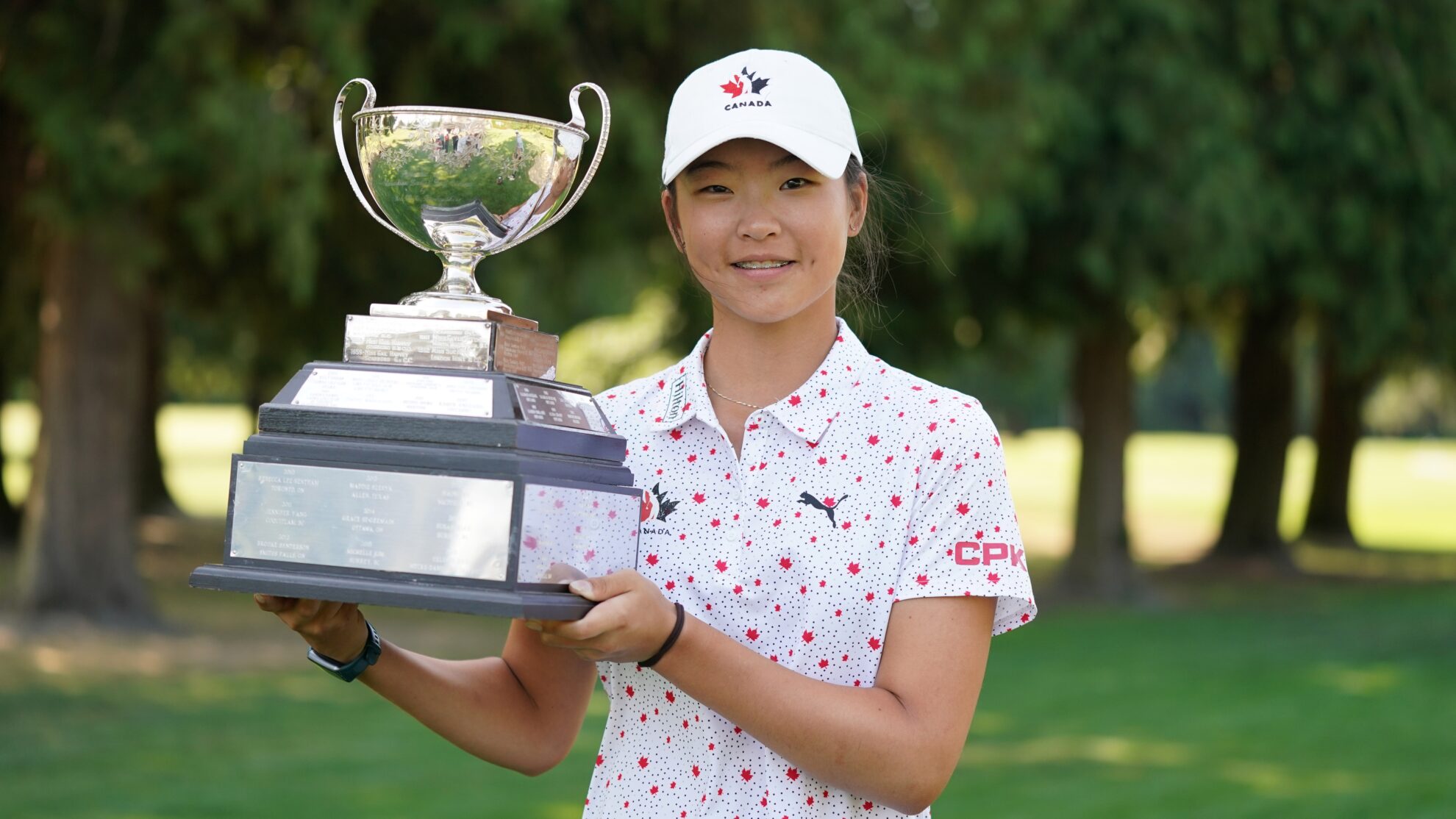 Shauna Liu wins the 69th Canadian Junior Girls Championship - Golf Canada