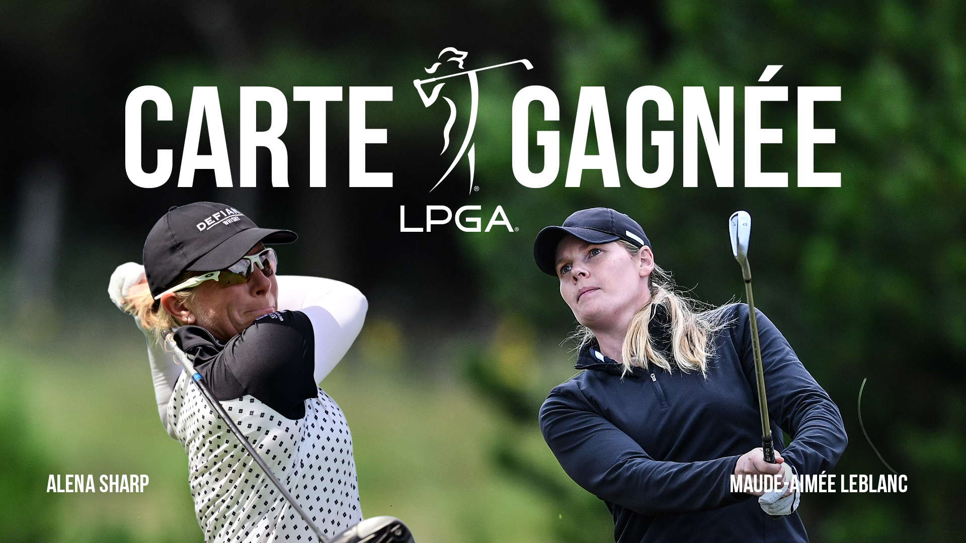 Les Canadiennes Sharp et Leblanc obtiennent leur carte pour le circuit ...