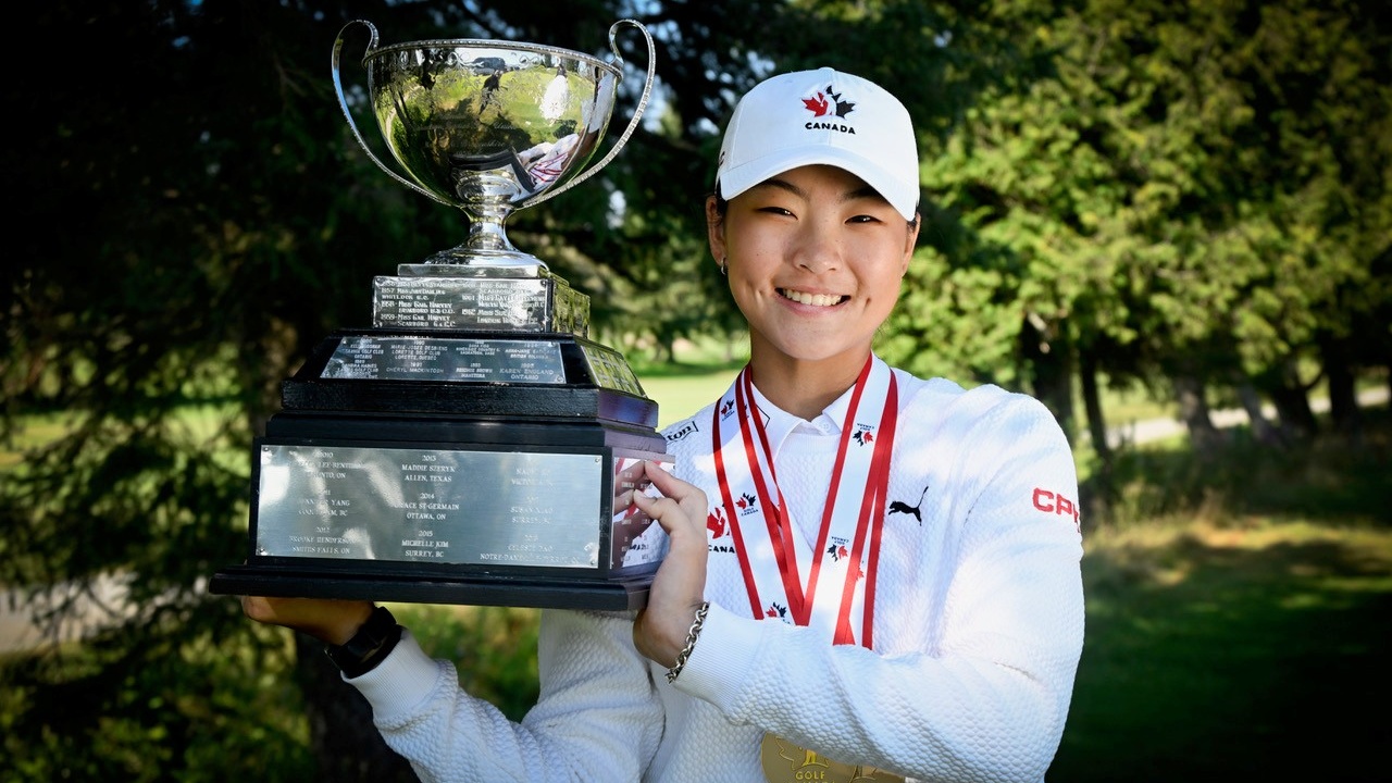 Shauna Liu wins back-to-back Canadian Junior Girls Championships - Golf ...