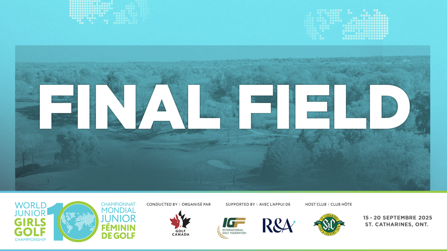 2025 World Junior Girls Golf Championship final field is now set - Golf ...